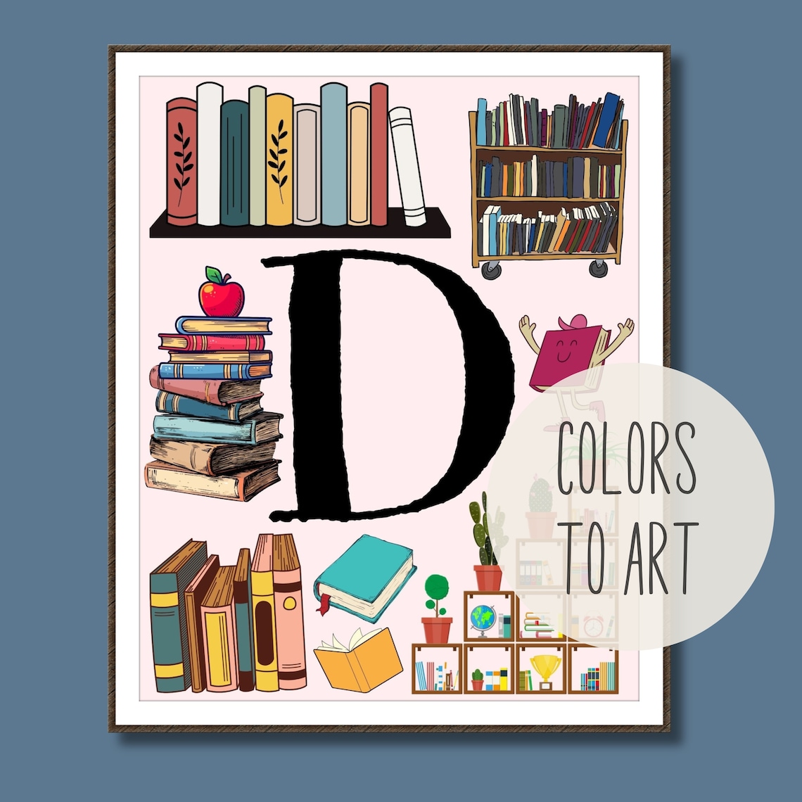 Reading Posters Classroom Decor School Library Sign Reading Classroom ...