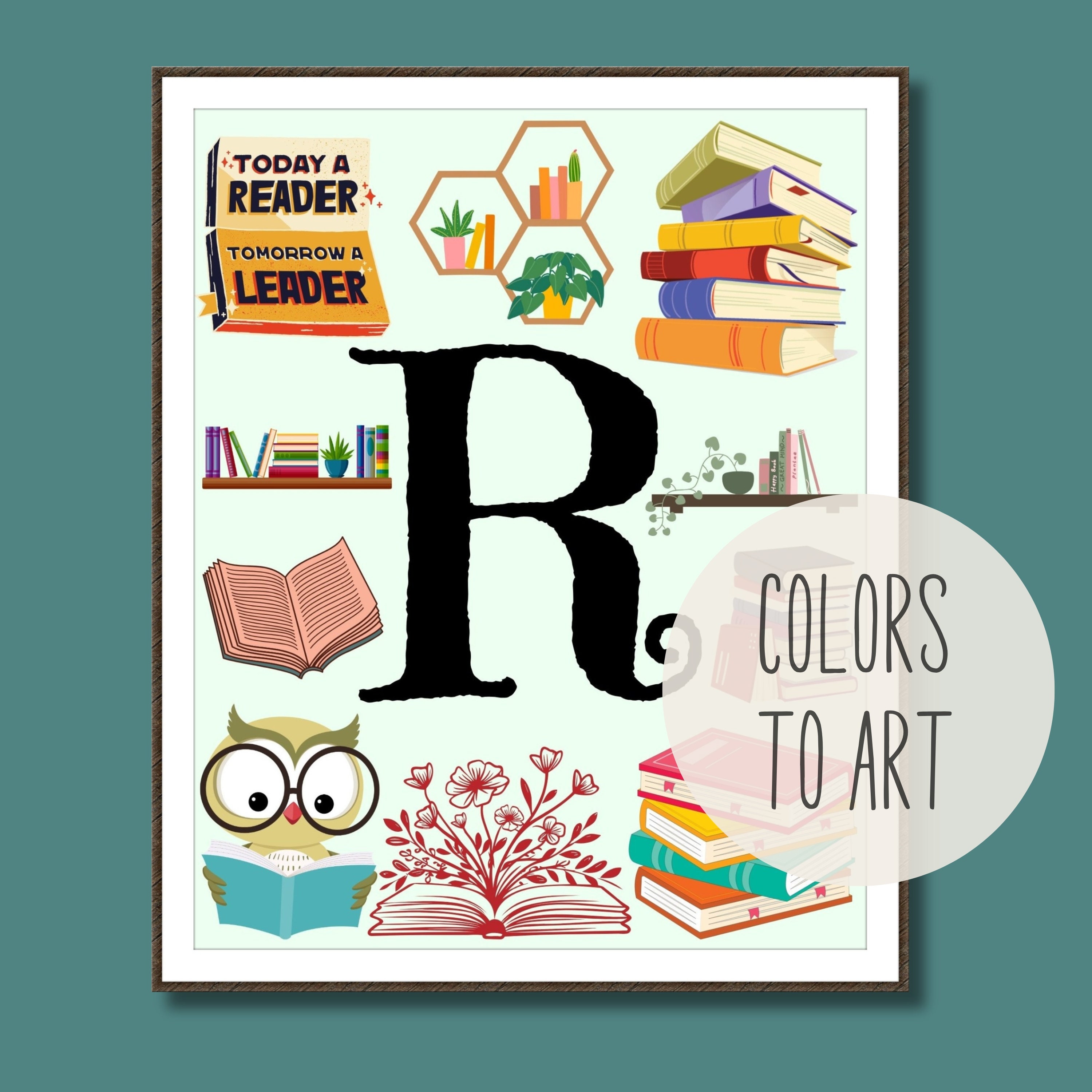 Reading Posters Classroom Decor School Library Sign Reading Classroom ...