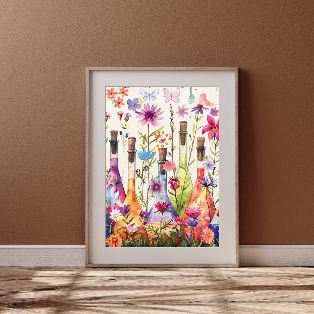 Science Poster Chemistry Wall Art Science Wall Decor Scientist Gift ...