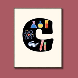 Chemistry Class Gallery Wall, Classroom Decor, High School Middle ...