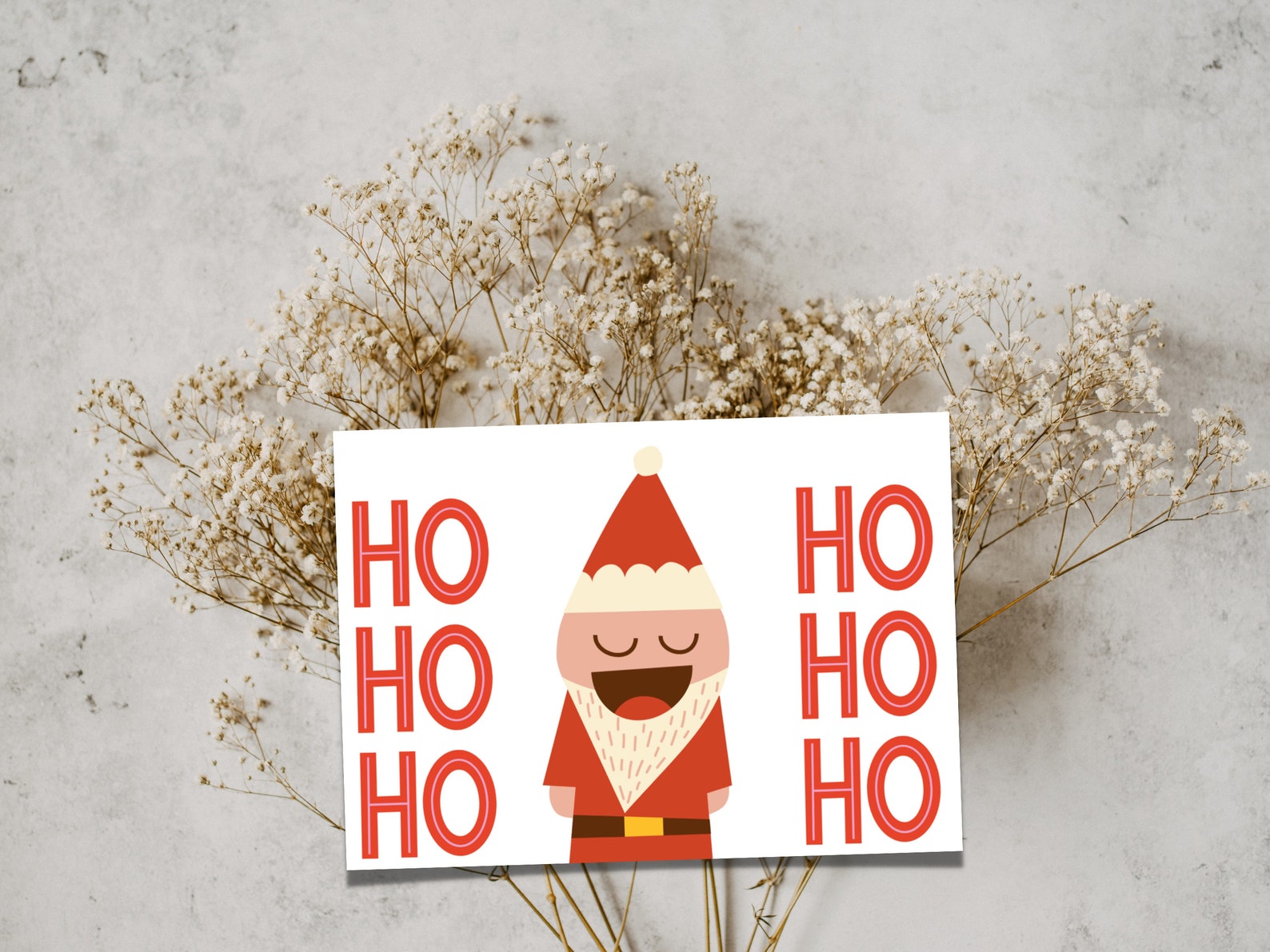 Christmas Card Printable, Christmas Greeting Cards, Digital Christmas ...