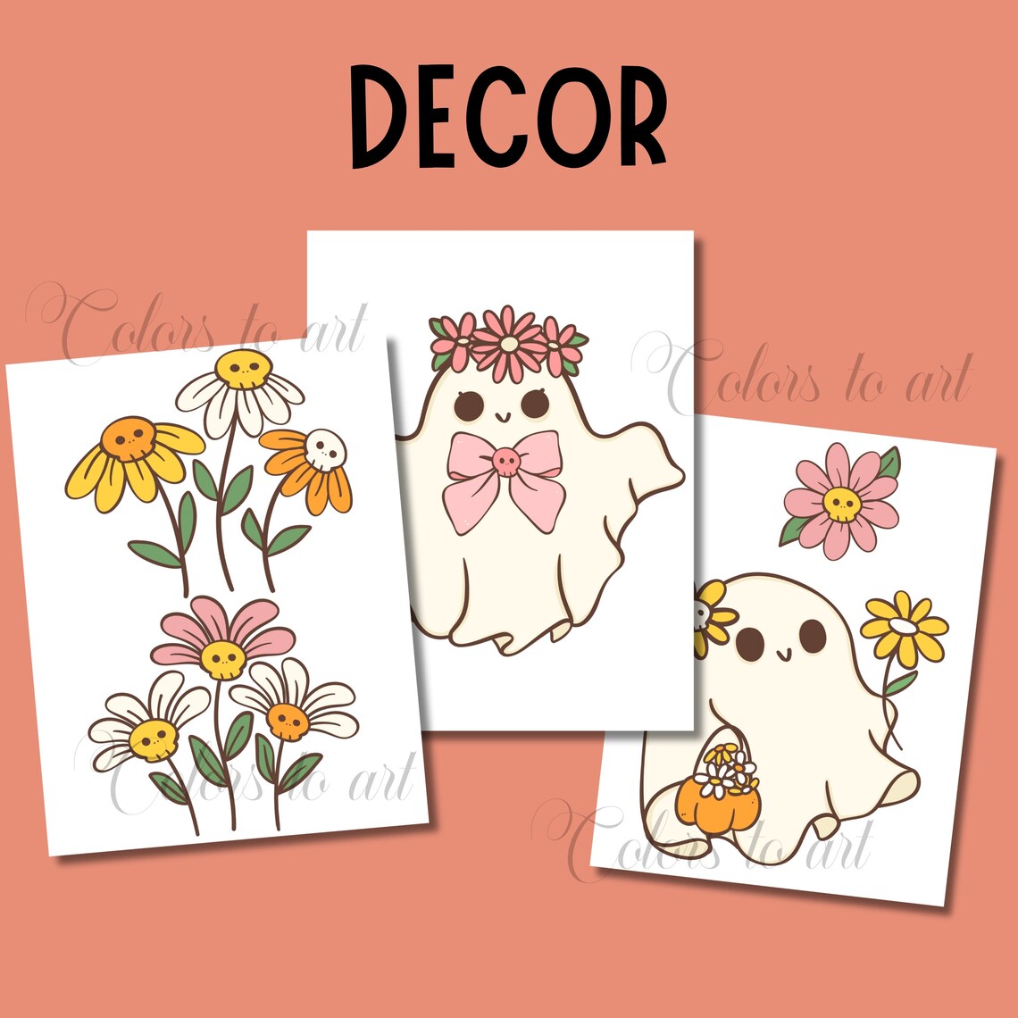 Halloween Ghost Bulletin Board Kit Classroom Decor October Bulletin ...