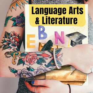 Language Arts & Literature Subject Binder Cover Printable Back to ...