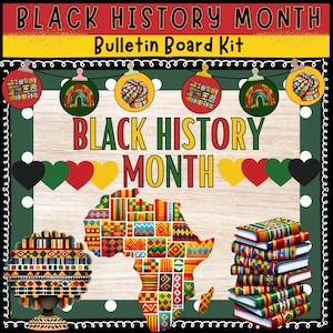 Black History Month Bulletin Board February Bulletin Board African ...