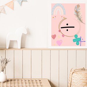 9 Math Class Gallery Wall, Classroom Decor, High School Middle School ...