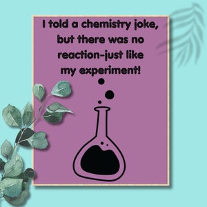 Science Posters Science Classroom Decor Science Puns Biology Poster ...