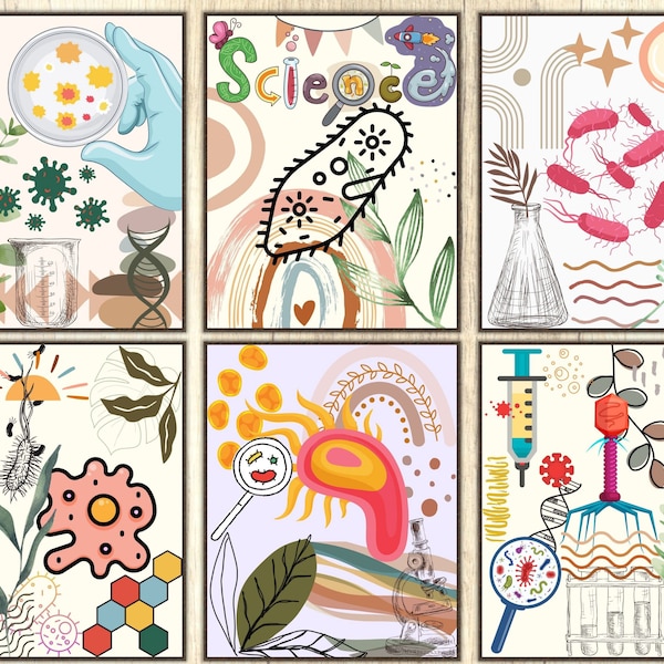 Microbiology Poster - Etsy