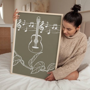 Music Wall Art Instant Download Music Classroom Decor Music Note Poster ...