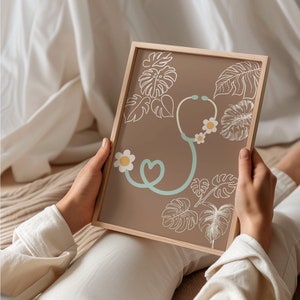 Nurse Office Decor Set of 3 Gift for Nurse Nurse Wall Art Digital ...