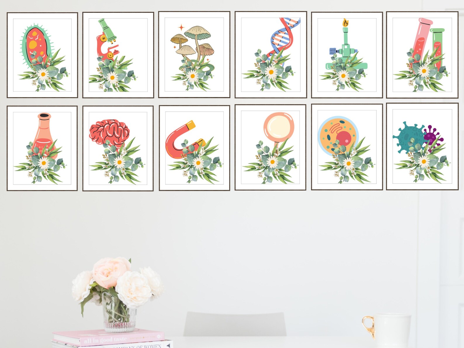 12 Science Class Gallery Wall Classroom Decor High School - Etsy