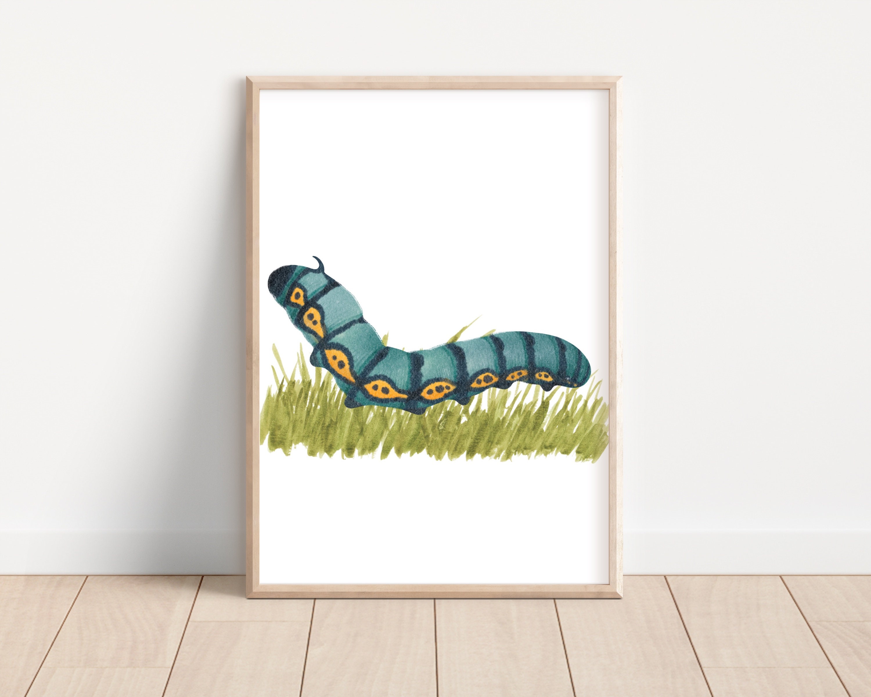 Life Cycle of a Butterfly Digital Download Caterpillar Butterfly Poster ...
