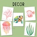 Summer Bulletin Board Kit Ocean Bulletin Board Kit Under the Water ...