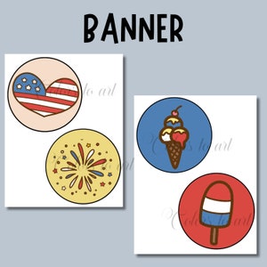 July Bulletin Board Kit 4th of July Bulletin Board Kit Summer Bulletin ...