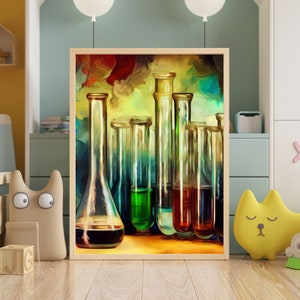 Science Classroom Set, Science Poster, Science Art, Science Prints ...