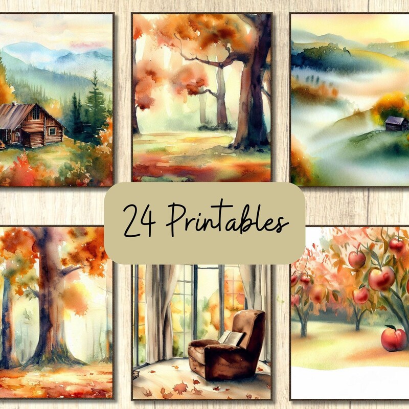 Fall Printable Art - Etsy