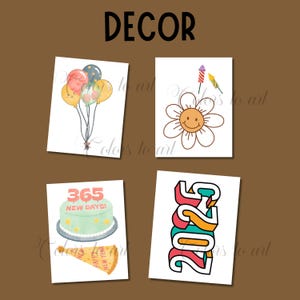 New Years Bulletin Board Kit 2025 New Year Classroom Decor January ...