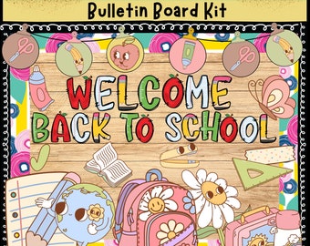 Welcome Back to School Bulletin Board for Composition Notebook ...