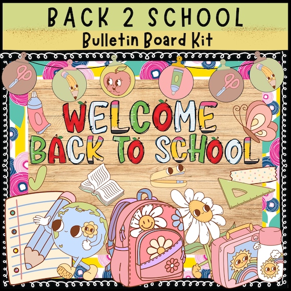 Crayon Themed Classroom Decor Retro Back To School And End Of Year ...