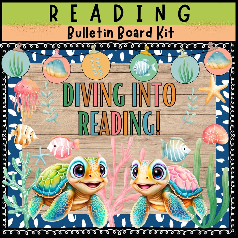 Library Bulletin Board - Etsy