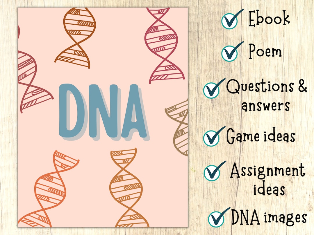 DNA Study Bundle, Homeschool Science, Biology Materials (PDF) - Etsy