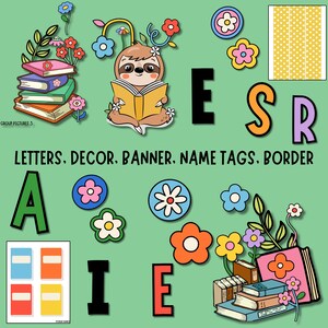 Reading Month Classroom Bulletin Board Spring Bulletin Board Printable ...