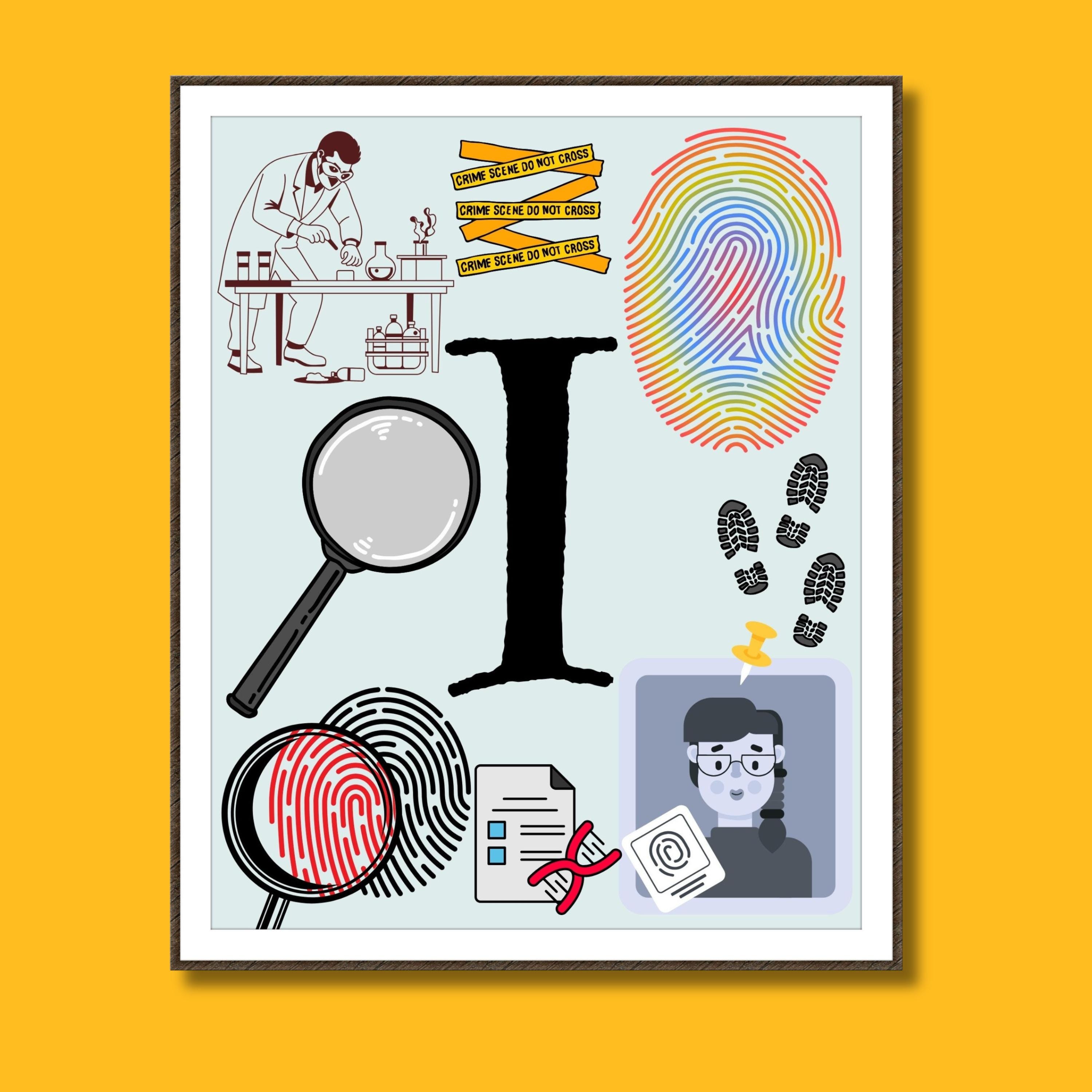 Forensic Science Poster Forensic Learning Poster Classroom Printable ...