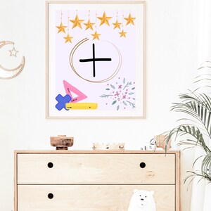 9 Math Class Gallery Wall, Classroom Decor, High School Middle School ...