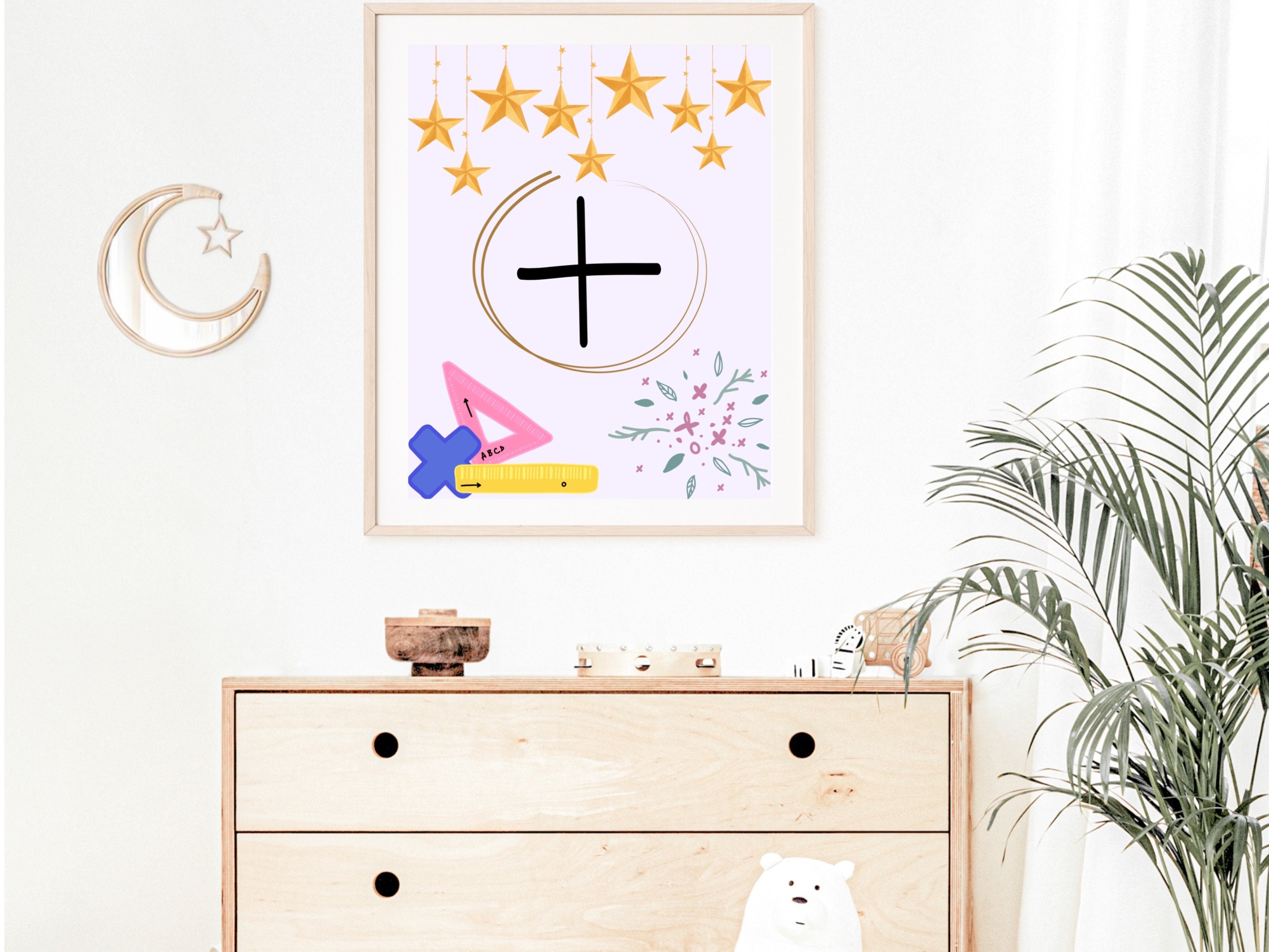 9 Math Class Gallery Wall, Classroom Decor, High School Middle School ...