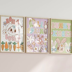 Spring Classroom Decor Retro Themed Spring Bulletin Board Kit Pastel ...
