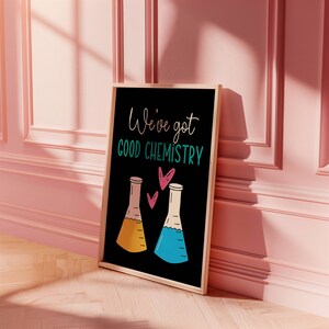 Chemistry Inspired Posters Chemistry Classroom Decor Chemistry Puns ...