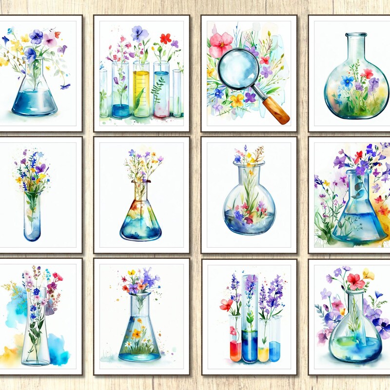 Chemistry Art - Etsy