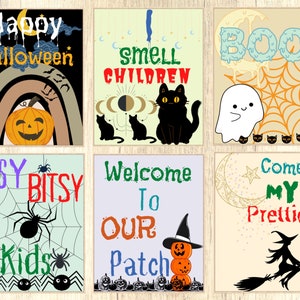Halloween Bulletin Board Decor, Easy Holiday Classroom Decorations ...