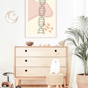 Science Wall Prints, Boho Watercolor Prints, Boho Classroom Wall Art ...