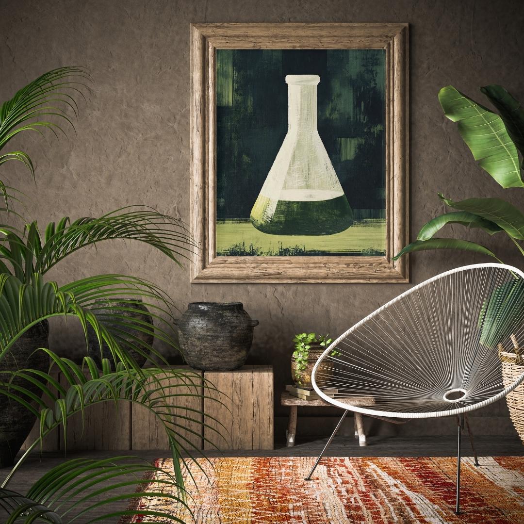 Science Wall Art Set of 6 STEM Posters for Kids' Study Room Unique ...