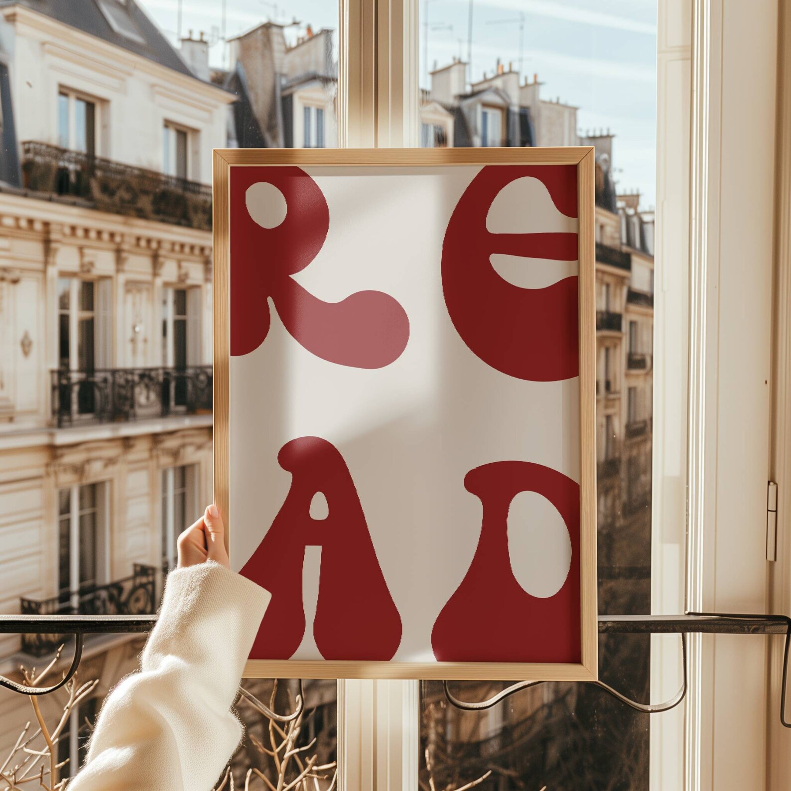 Read Poster Classroom Decor Library Decor Reading Corner Wall Art Retro ...