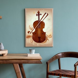 12 Music Wall Art Set, Abstract Musical Instruments Music Room Decor ...