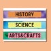 School Subjects Labels, Elementary School Binder Labels, Teacher Binder ...