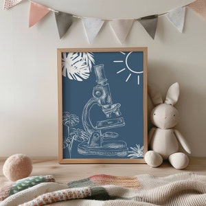 Science Decor Set of 3 Science Classroom Decor Science Nursery Decor ...