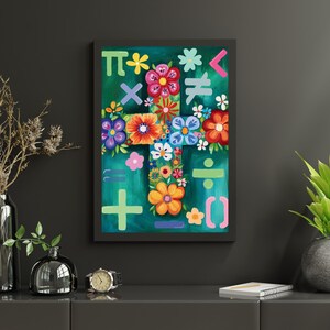 Math Classroom Poster Set Kids Home School Decor - Etsy