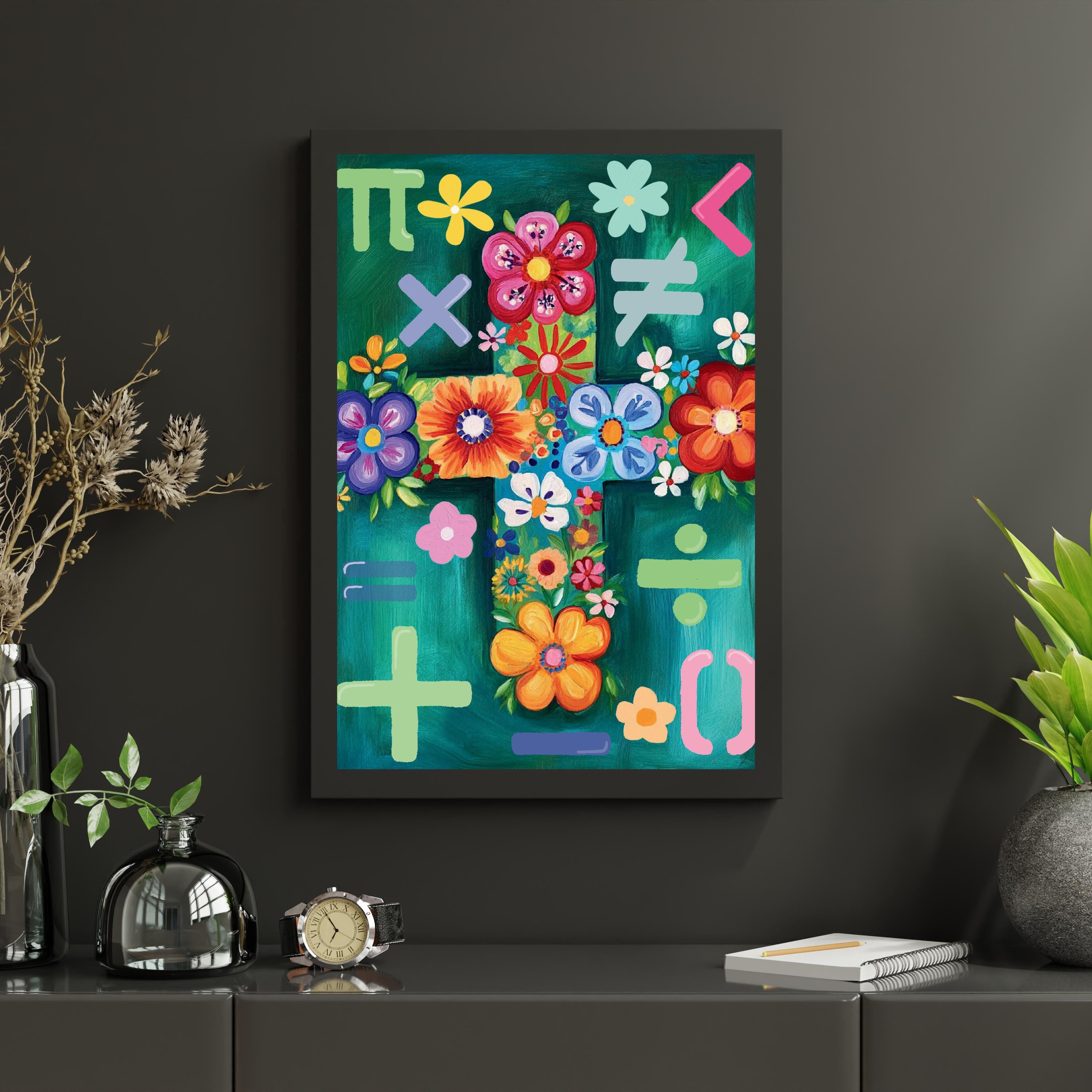 Math Classroom Poster Set Kids Home School Decor - Etsy