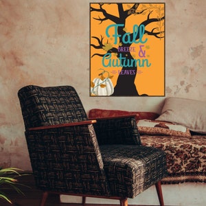 Boho Halloween Decor Set of 8 Prints, Cute Fall Decor, Modern Halloween ...