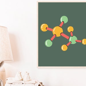 Science Class Gallery Wall, Classroom Decor, High School Middle School ...