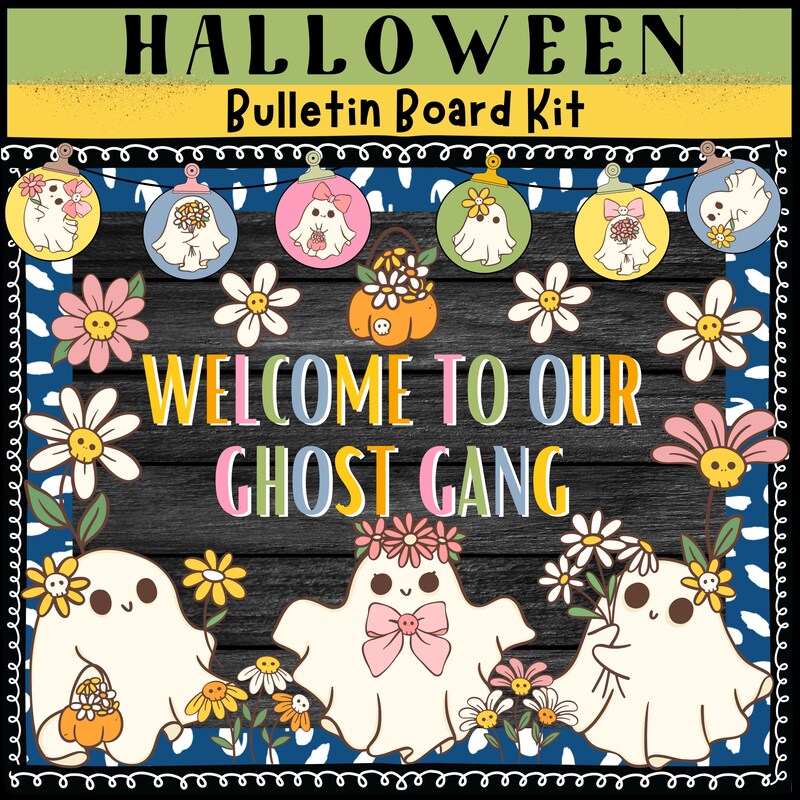 Halloween Classroom Door - Etsy