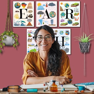 Earth Science Posters High School Classroom Decor Science Classroom ...