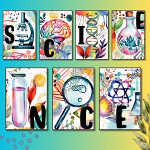 Science Posters, Science Lab Decor, Science Classroom Design, Science ...