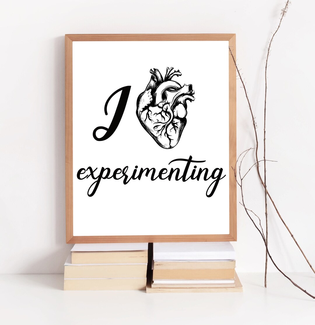 Science Wall Art, Laboratory Wall Art, Gift to Chemist, Science Poster ...