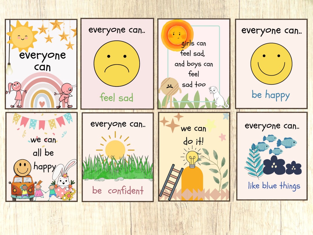 School Counseling Posters Therapy Office Decor Psychologist Wall Print ...