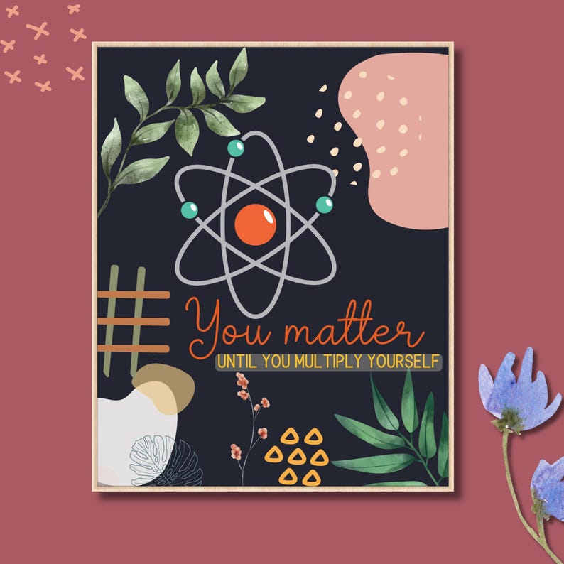 Colorful Science Posters for Classroom Science Wall Art for Kids for ...