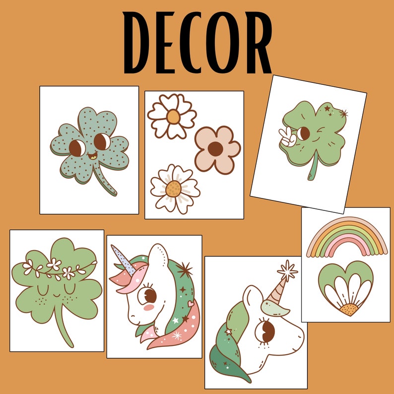 March Bulletin Board Kit St. Patrick's Day Bulletin Board Door Kit ...