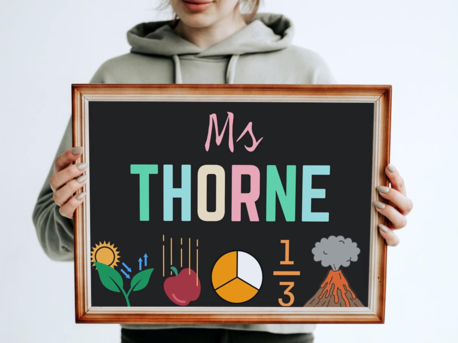 Teacher Sign Classroom Door Sign Custom Teacher Sign - Etsy